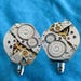 Watch Movement, Cufflinks, Steampunk, Vintage, Wedding Groom Gift, Mens ...