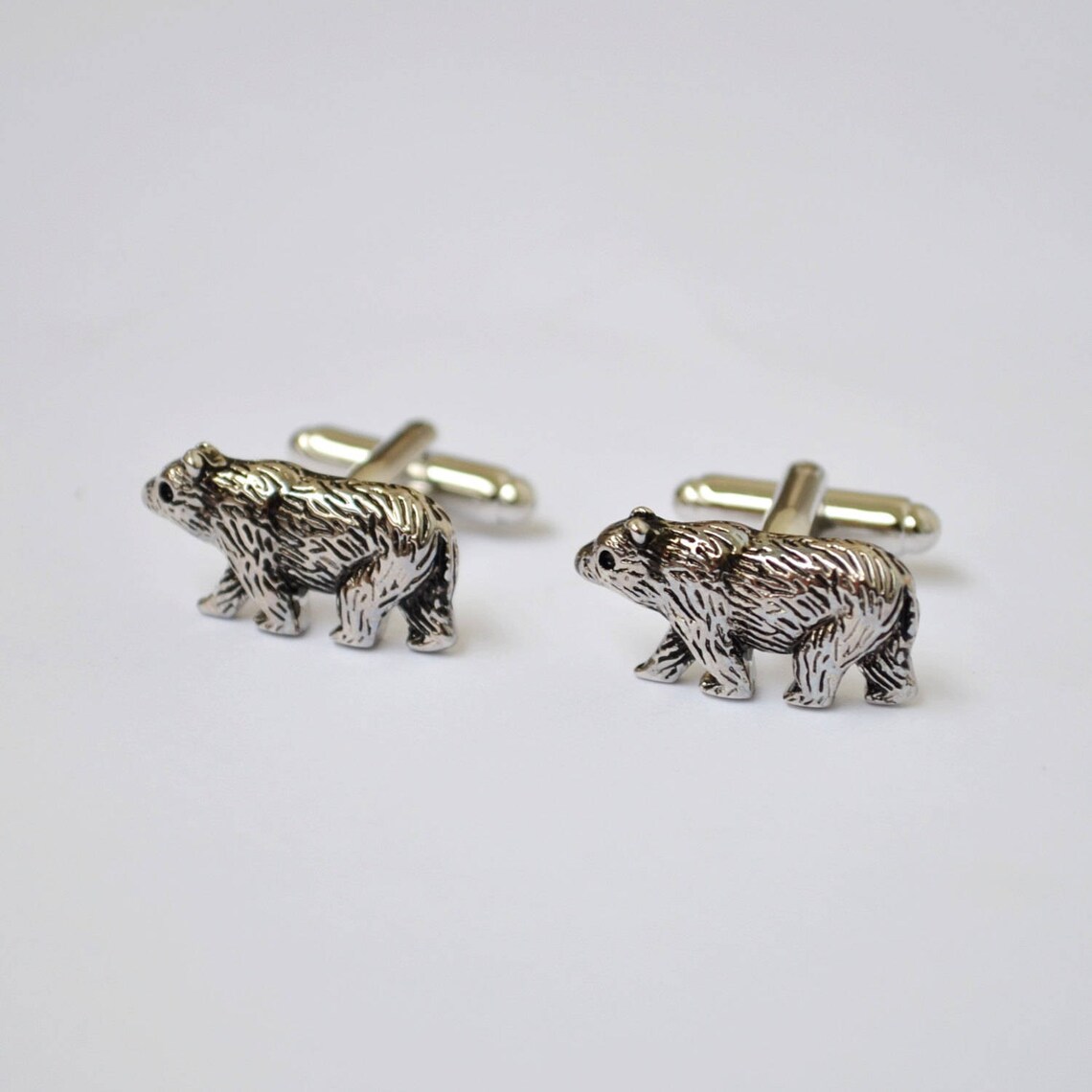 Silver Lion Cufflinks/ Animals Cuff Links/ Silver Cufflinks/ - Etsy
