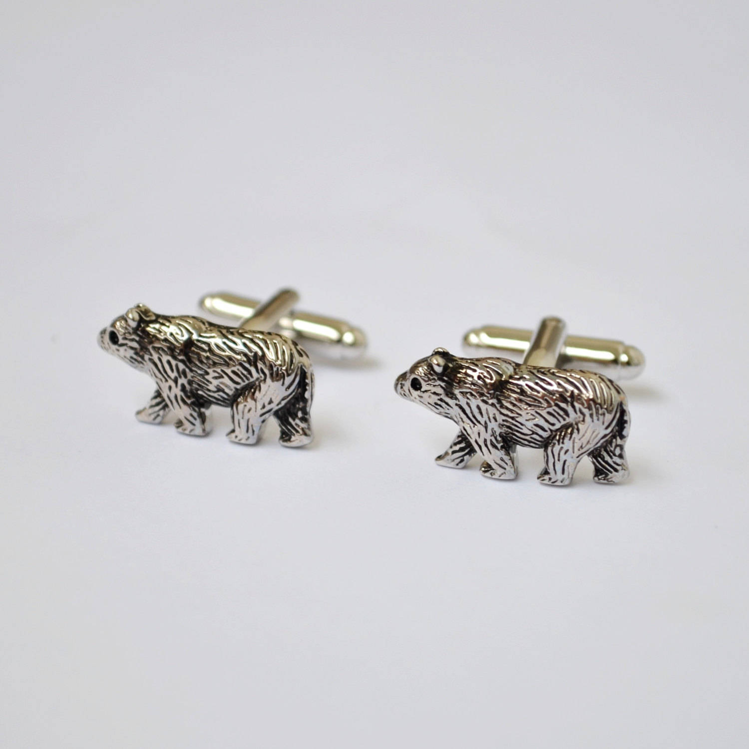 Silver or Gold Eagle Cufflinks/ Animals Cuff Links/ Silver - Etsy