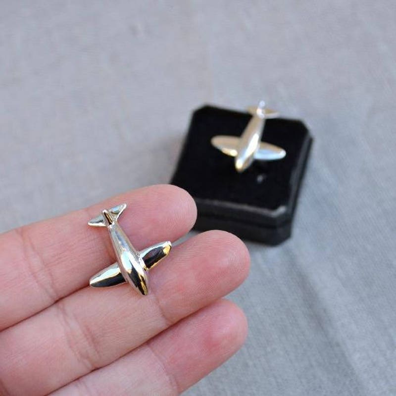 Airplane Cuff Links - Etsy