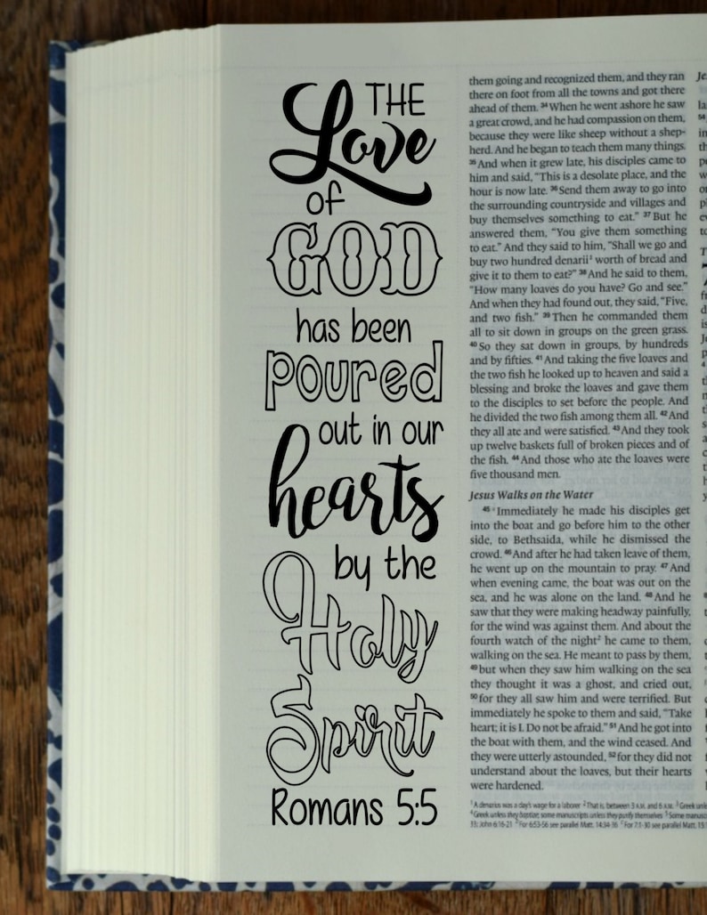 ROMANS 4 Bible Journaling Printable Templates Illustrated - Etsy Canada