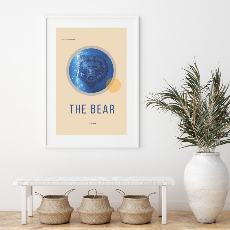 The Bear, Wall Art, the Bear TV Show, Printable Wall Art, TV Decor ...