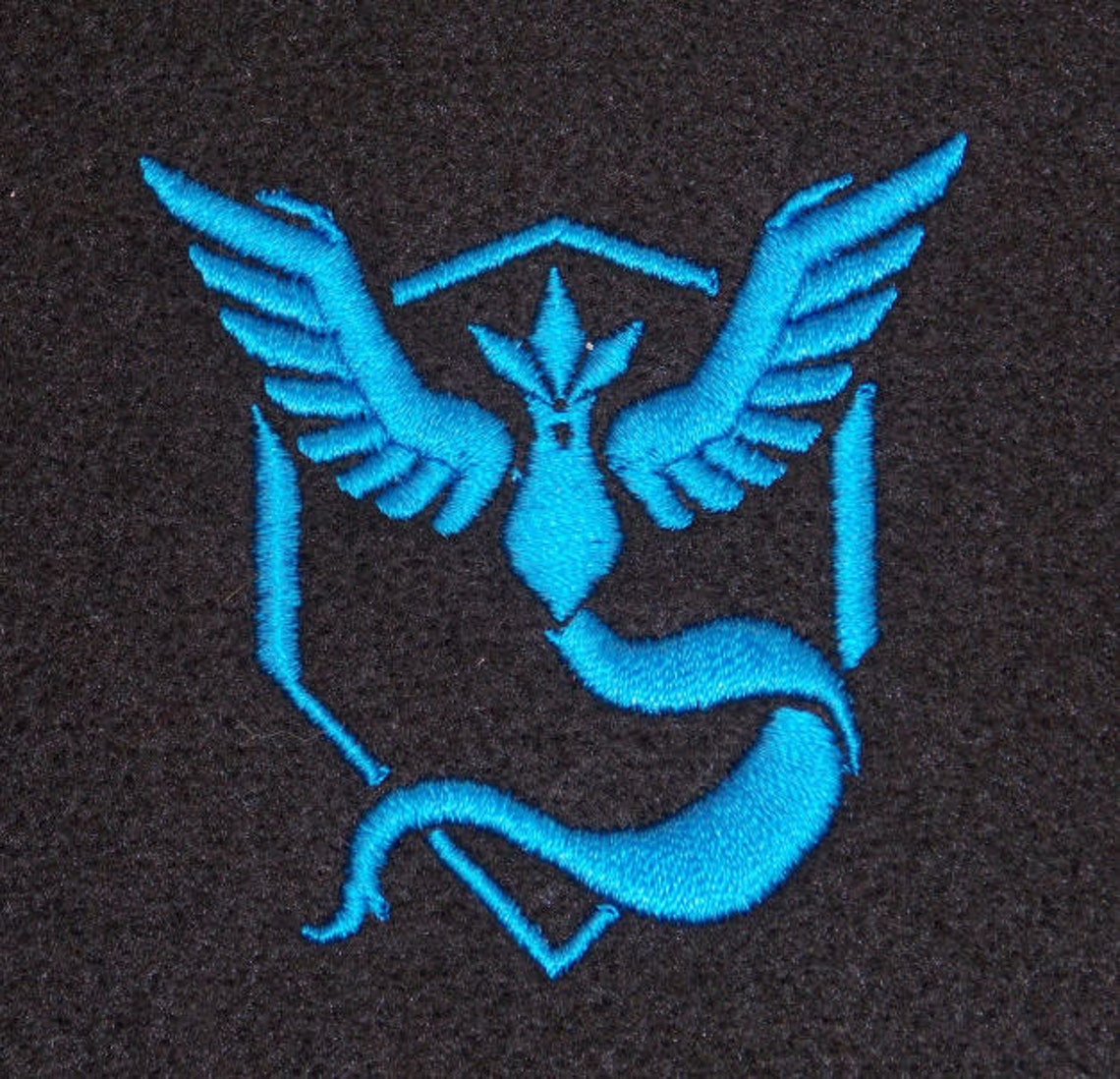 Team Mystic Pokemon Go Inspired Logo - EMBROIDERY FILE - Etsy