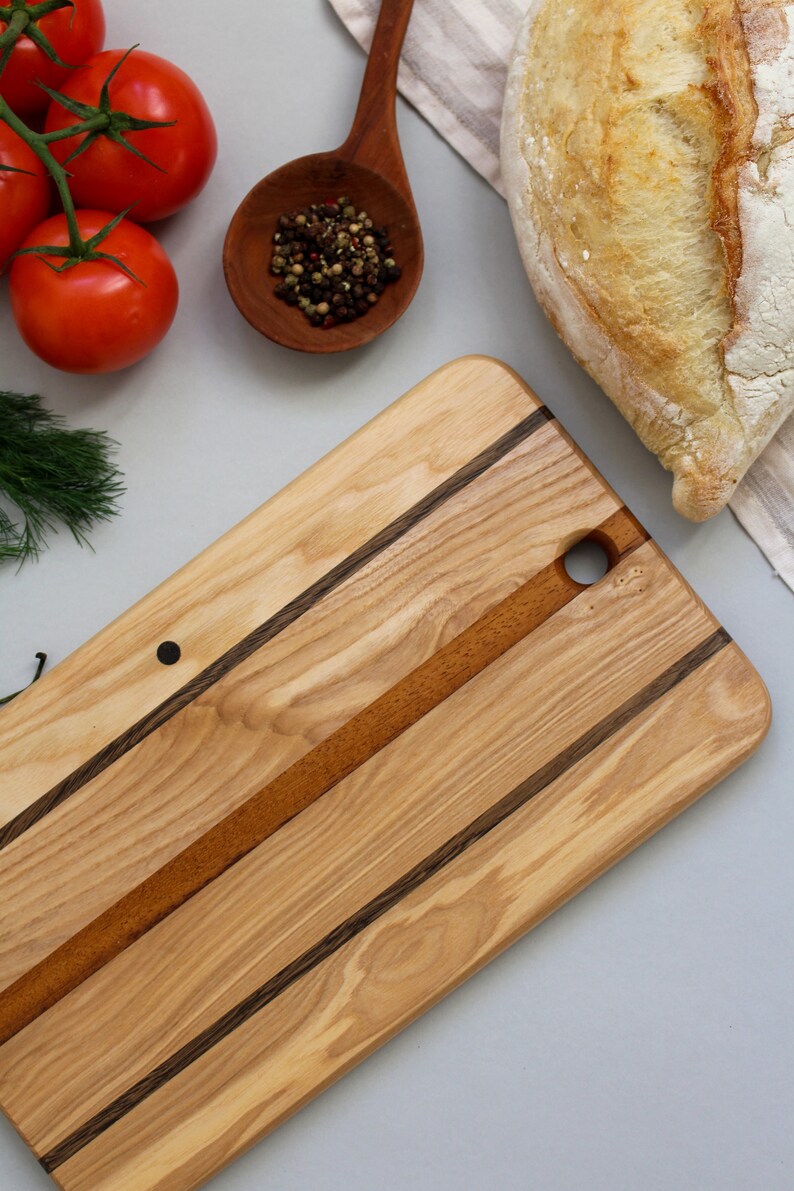 Ash Wooden Rectangular Cutting Board for Kitchen - Etsy