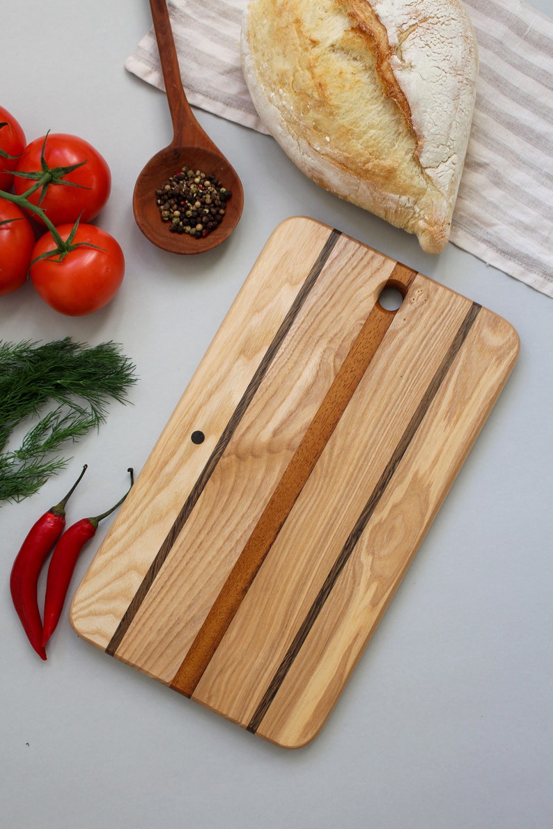Ash Wooden Rectangular Cutting Board for Kitchen - Etsy
