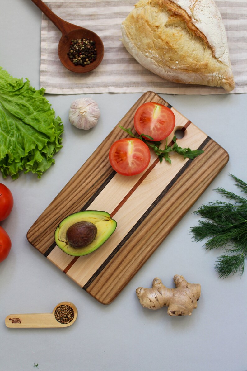 Ash & Elm Wood Rectangular Chopping Board for Kitchen - Etsy