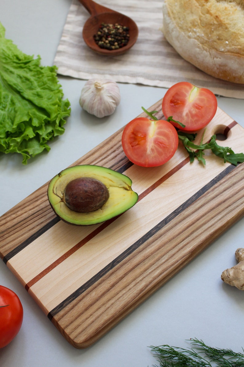 Ash & Elm Wood Rectangular Chopping Board for Kitchen - Etsy