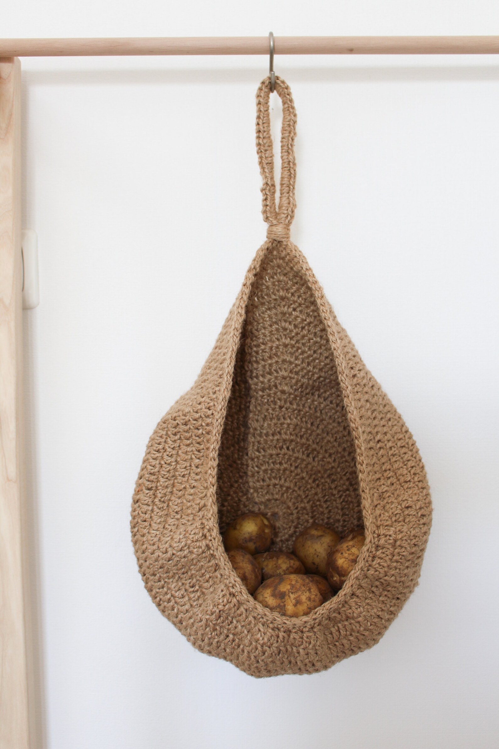 Teardrop Hanging Wall Baskets Vegetable and Fruit Storage - Etsy