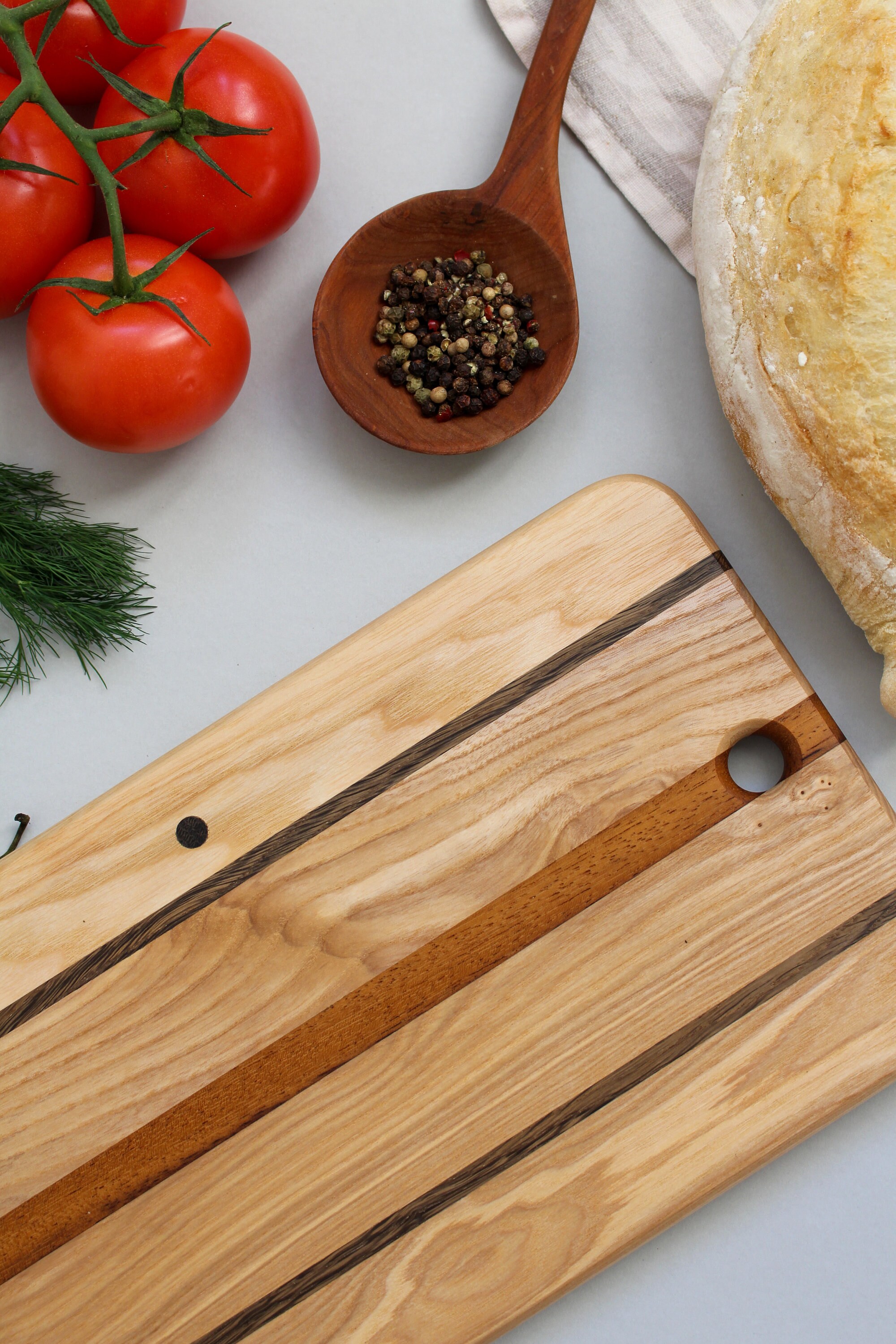 Ash Wooden Rectangular Cutting Board for Kitchen - Etsy
