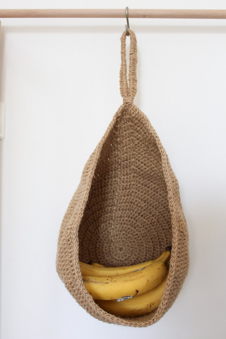 Jute Wall Hanging Baskets for Fruit Vegetable Storage - Etsy