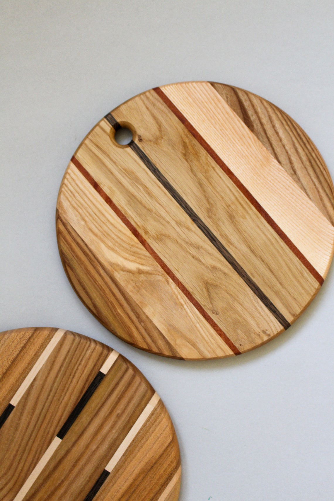 Round Wooden Cutting Board for Kitchen - Etsy