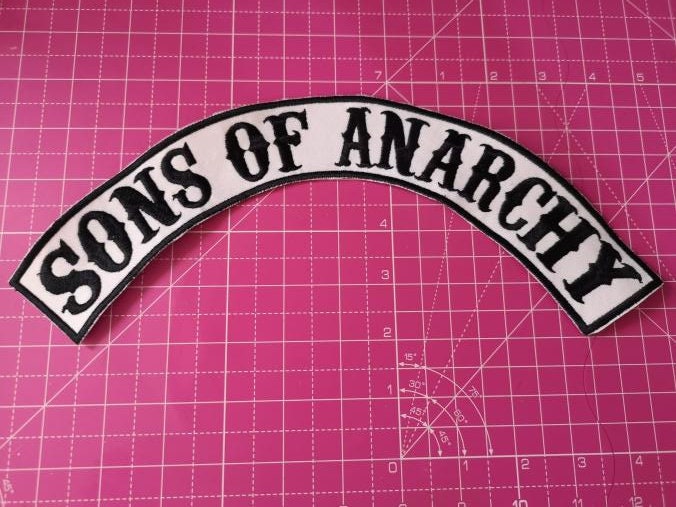 Sons of Anarchy Jacket Back Patches Cosplay Patches | Etsy