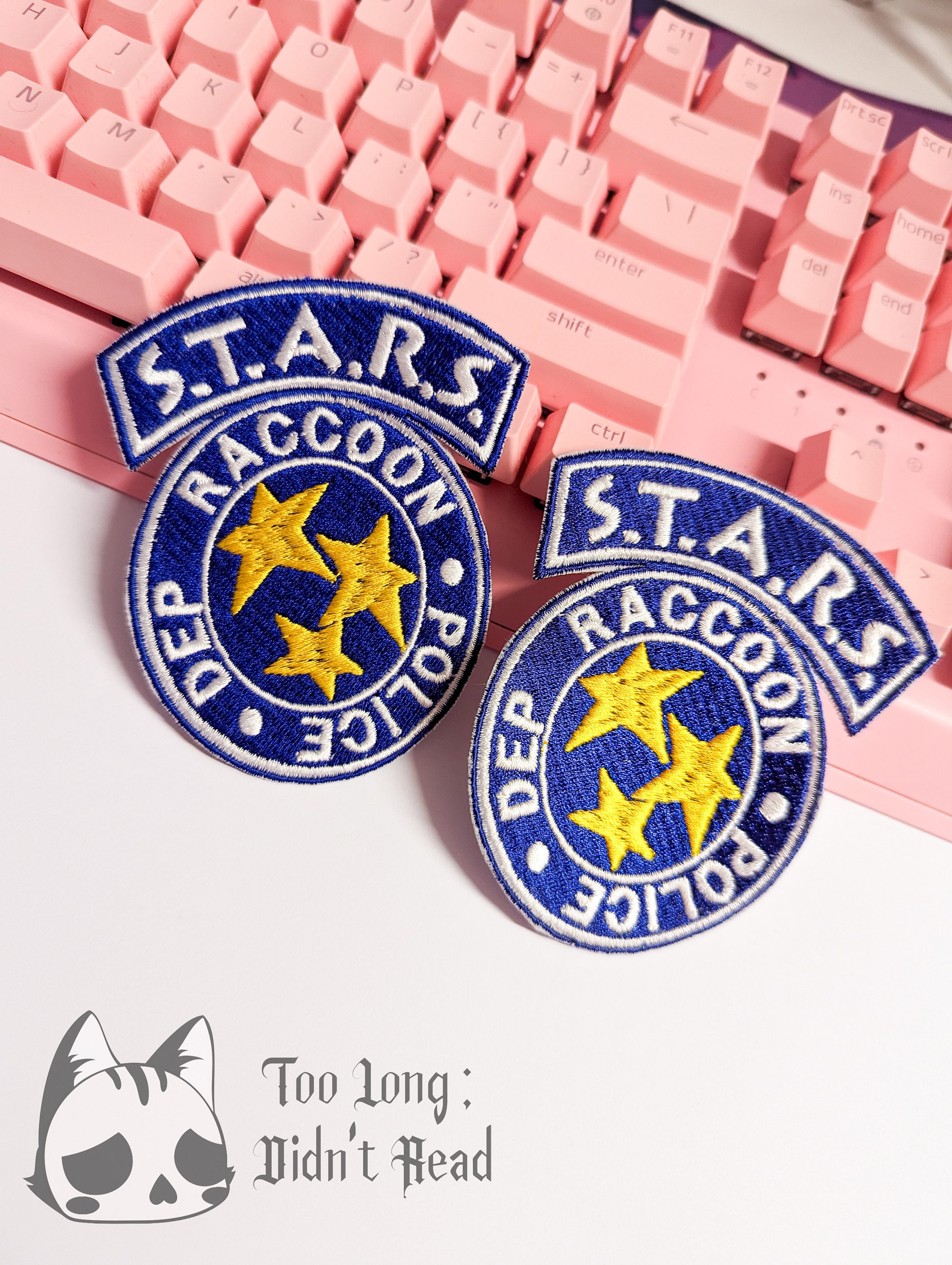 Jill Valentine Resident Evil Stars Cosplay Patches. - Etsy