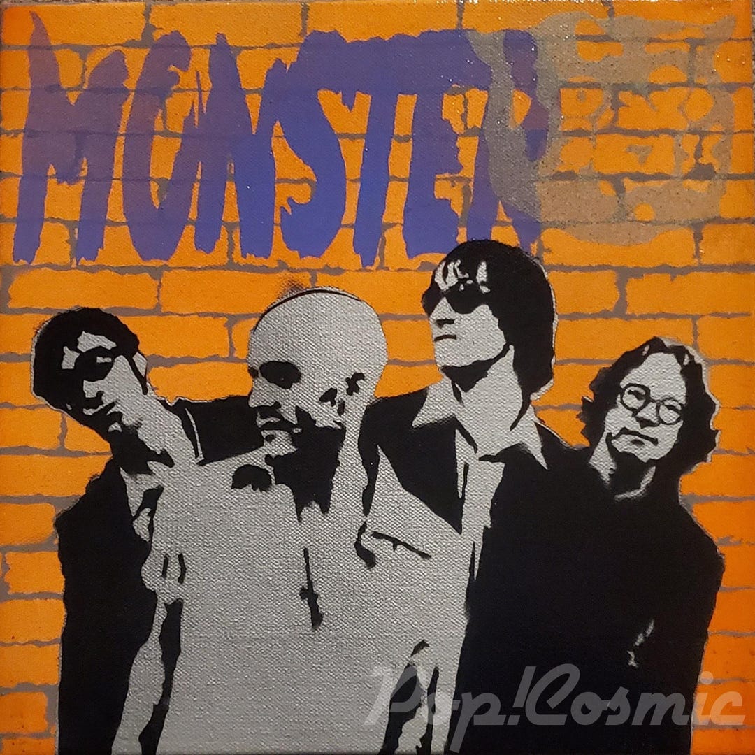 R E.M. Monster Reimagined - Etsy