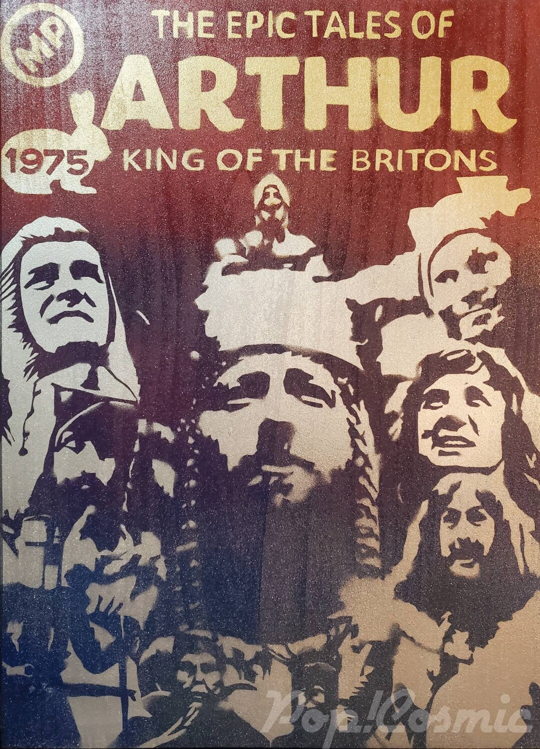 ARTHUR Comic Book Painting - Etsy