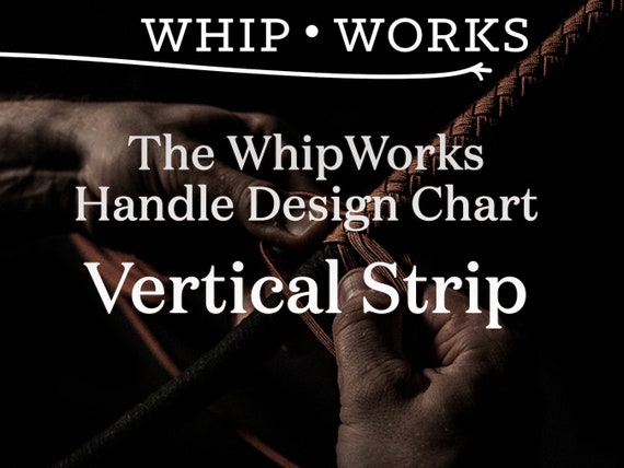 Vertical Strip Handle Pattern for a 16 Plait Paracord Bullwhip | Etsy