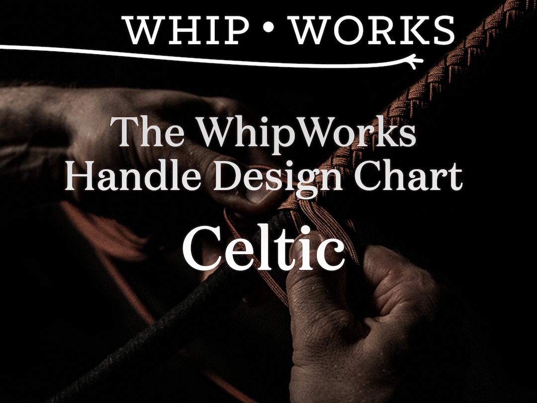 Celtic Handle Pattern for a 16 Plait Paracord Bullwhip by Whipworks - Etsy