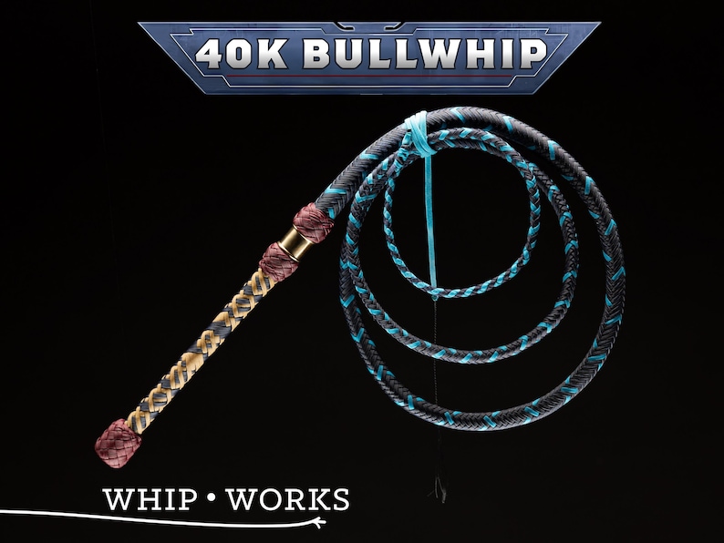 40K Bullwhip, a Custom Made Bullwhip Inspired by the Warhammer 40,000 ...