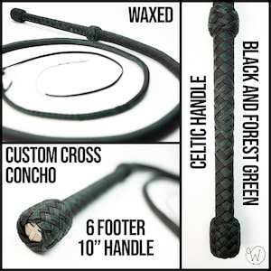 Custom 6 Foot Paracord Bullwhip, 16 Plait - Etsy
