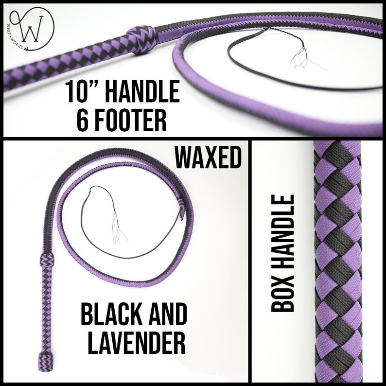 Custom 6 Foot Paracord Bullwhip 16 Plait | Etsy UK