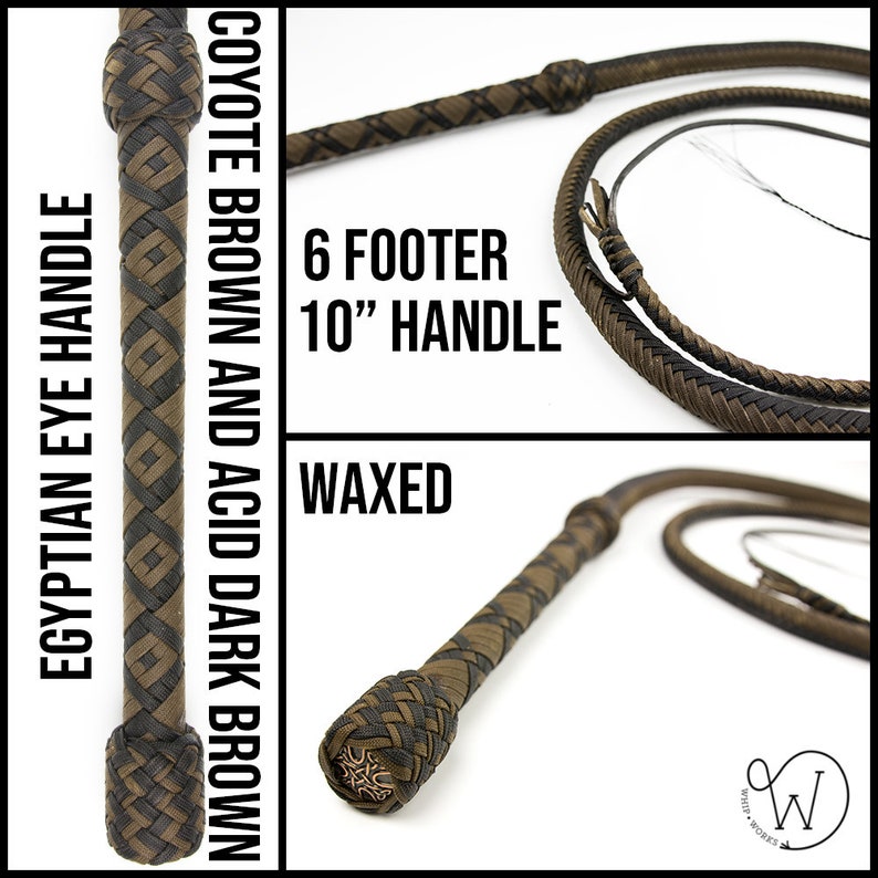 Custom 6 Foot Paracord Bullwhip 16 Plait - Etsy Canada