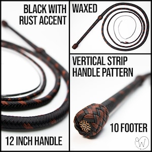 Custom 10 Foot Paracord Bullwhip, 16 Plait - Etsy