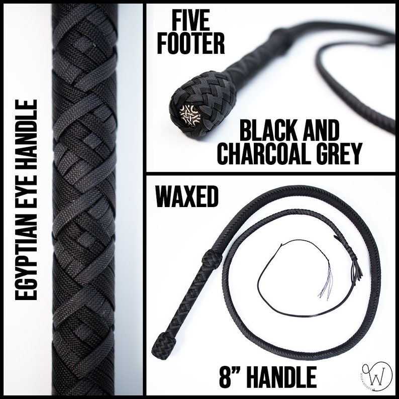 Custom 5 Foot Paracord Bullwhip 16 Plait - Etsy