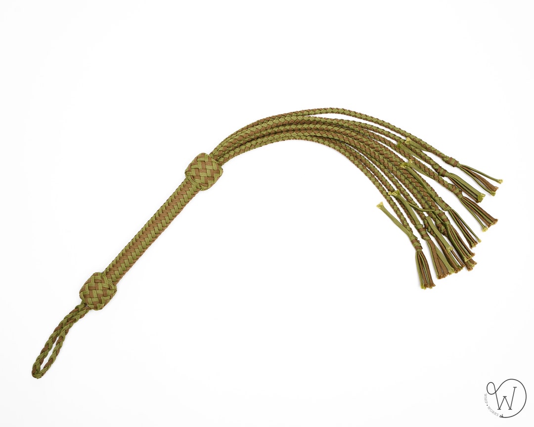 Paracord Cat O' Nine Tails, Heavy, Nine Plaited Tails - Etsy