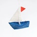 Felt Boat Ornament Dayboat Dream Sailboat Felt Christmas - Etsy