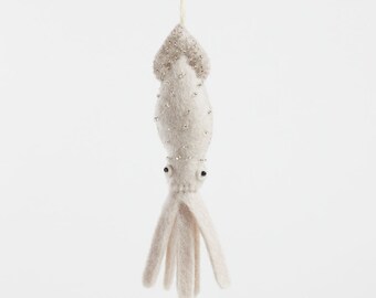 Squid Ornament - Etsy
