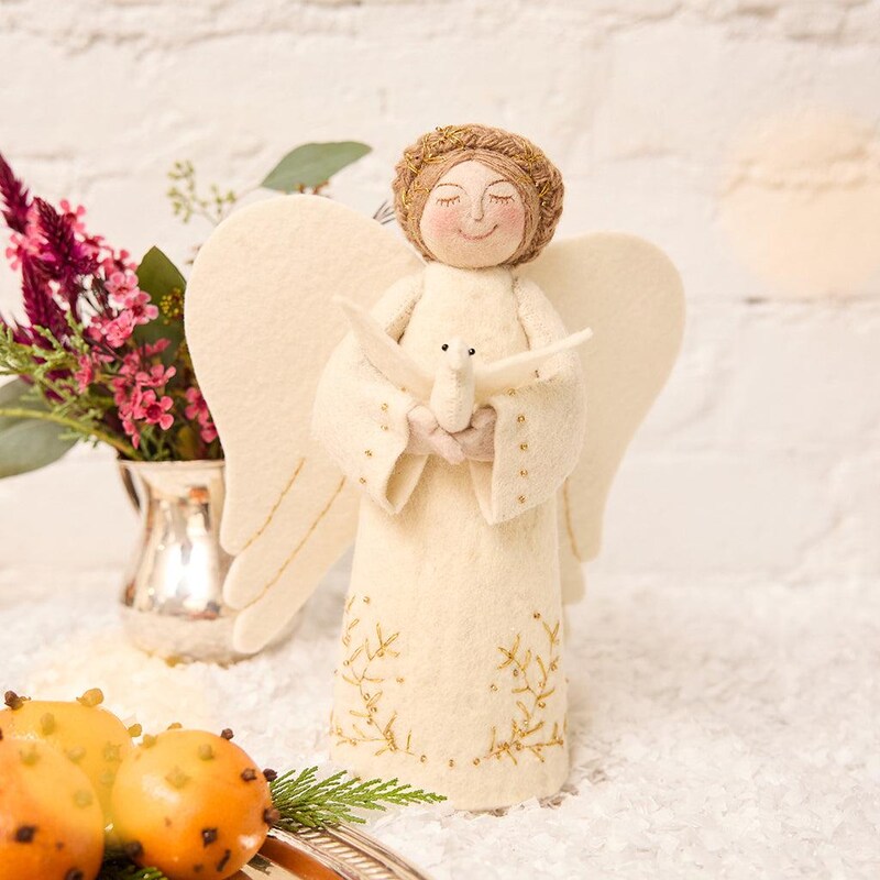 Angel and Dove - Etsy