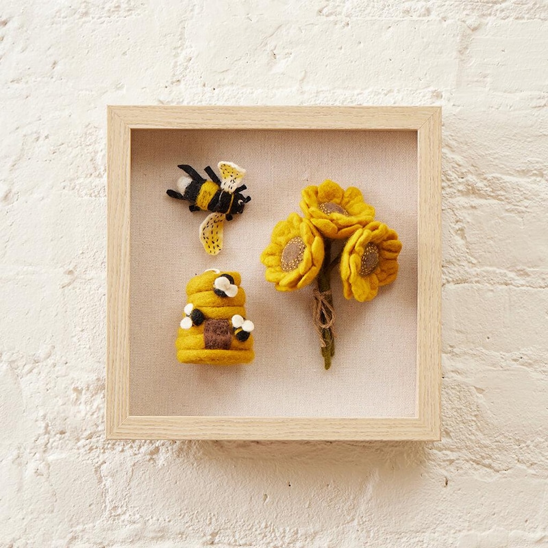 Bee Shadow Box - Etsy
