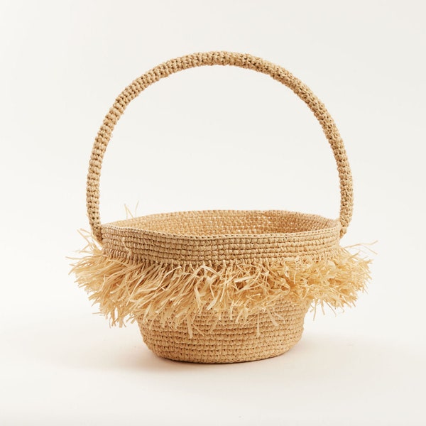 Fringe Basket - Etsy