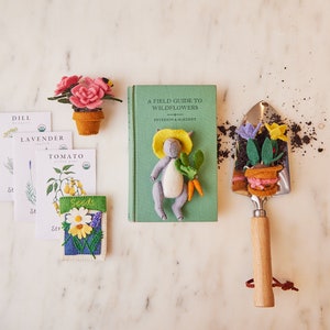 Seeds of Love Seed Packet Ornament, Hand Felted Gardening Charm ...