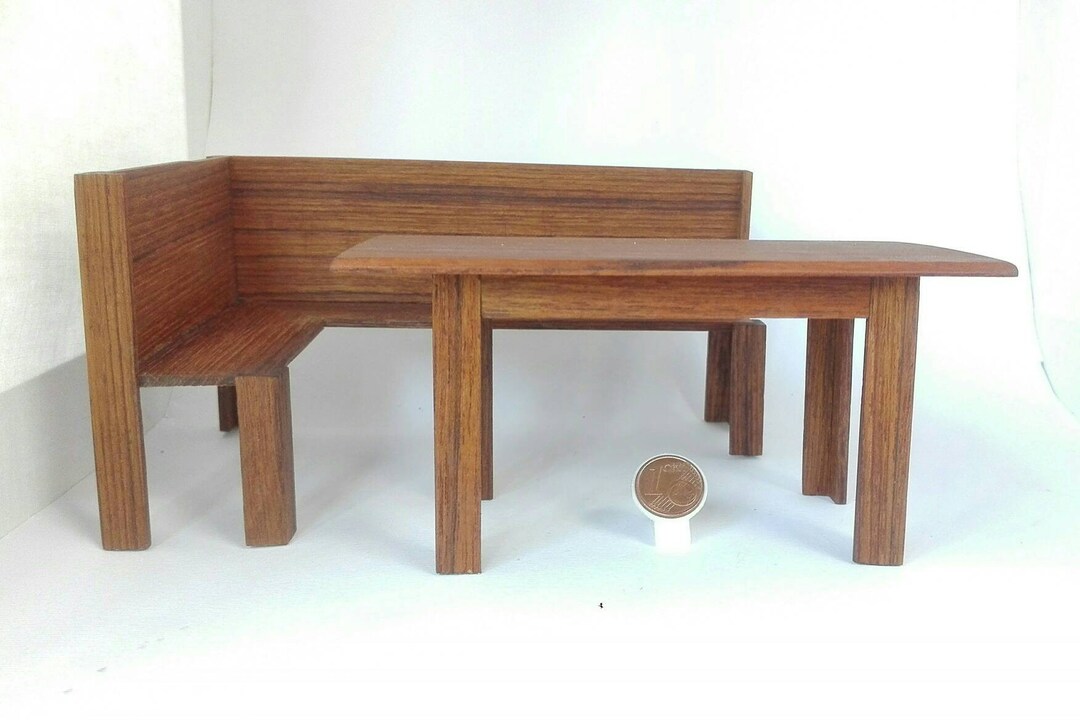 Table Set With Bench - Etsy