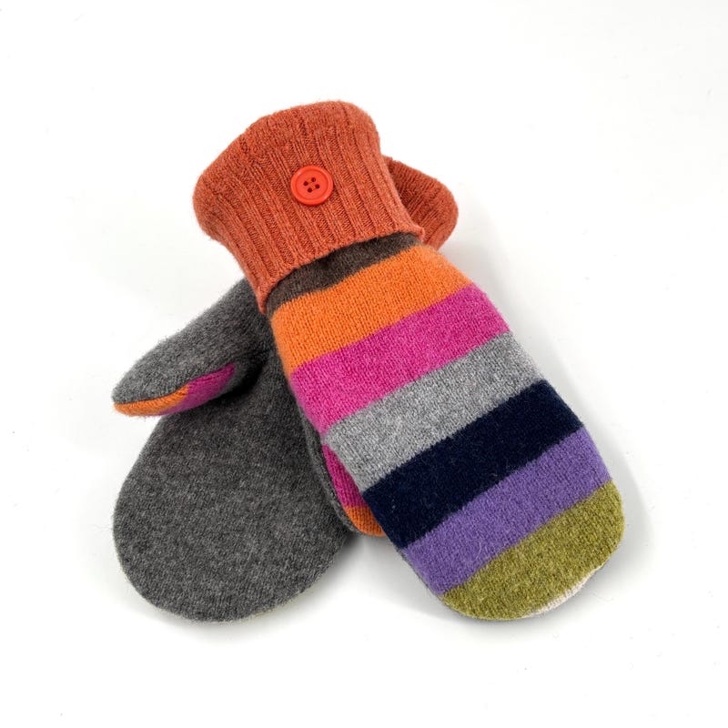 Wool Sweater Mittens - Etsy
