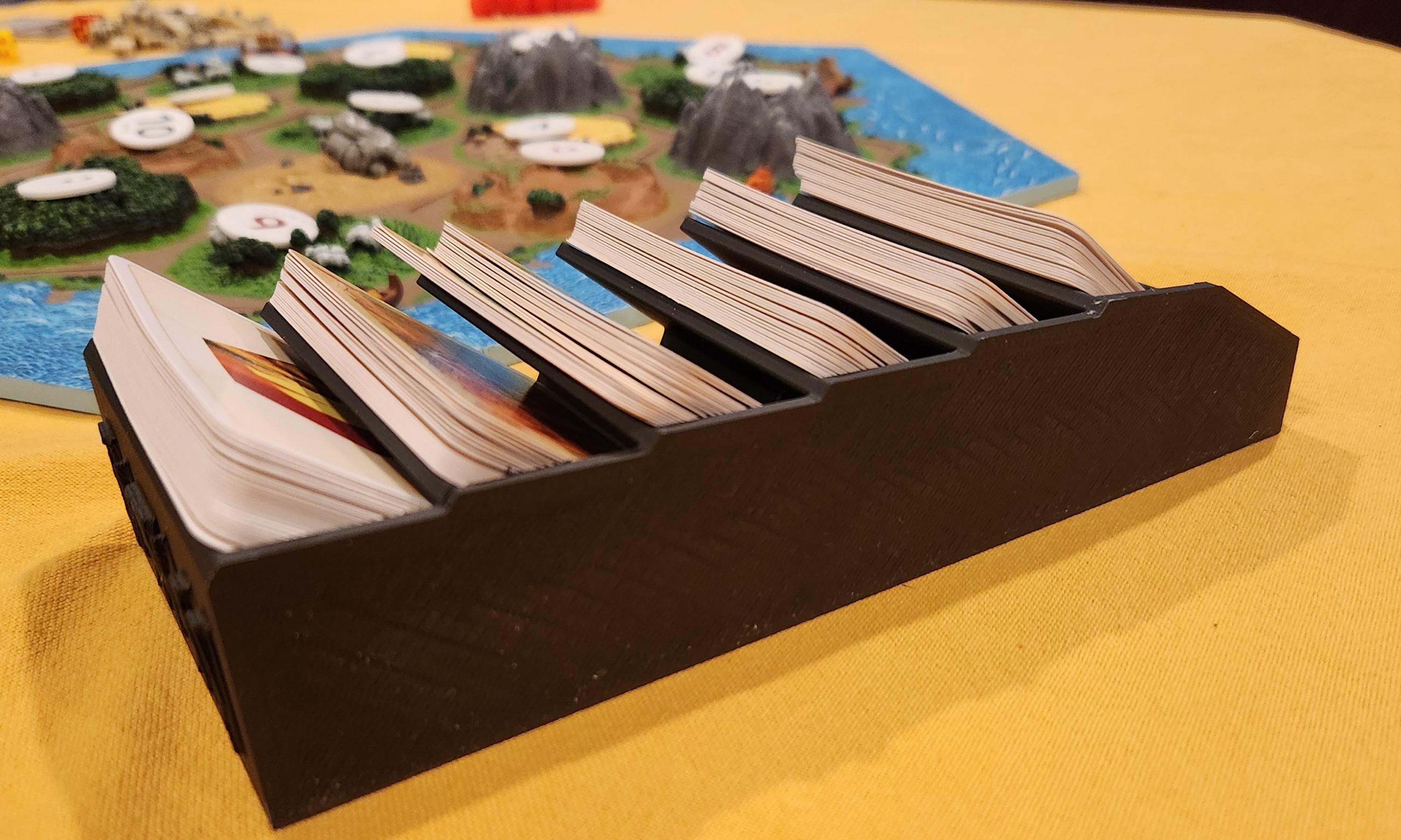 Settlers of Catan Inspired Card Tray Holder - Etsy