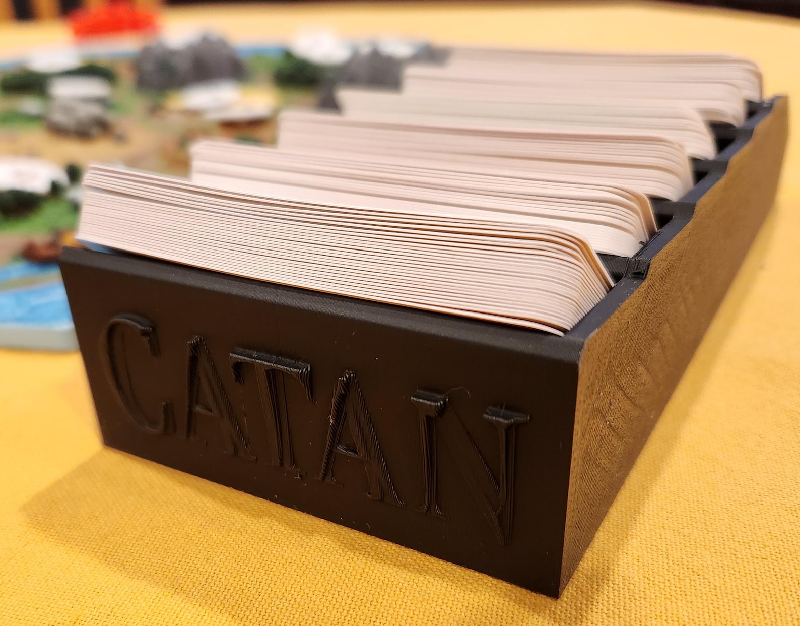 Settlers of Catan Inspired Card Tray Holder - Etsy