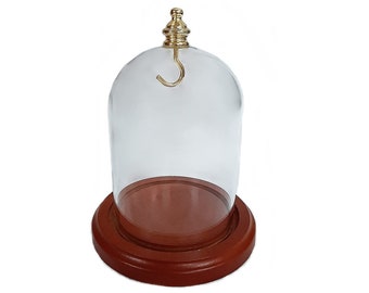 Pocket Watch Glass Display Dome With Top Hook - Etsy