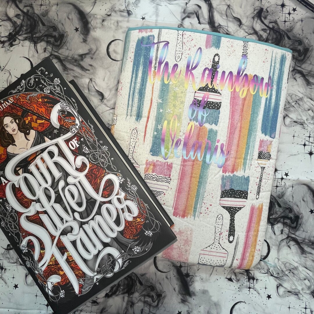 ACOTAR Book Cover Sleeve Velaris Feyres Art Studio Special - Etsy