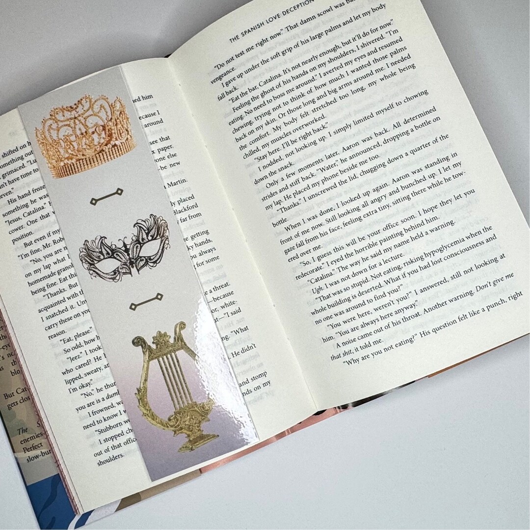 Officially Licensed the Dread Trove Bookmark, ACOSF ACOTAR, Harp Mask ...