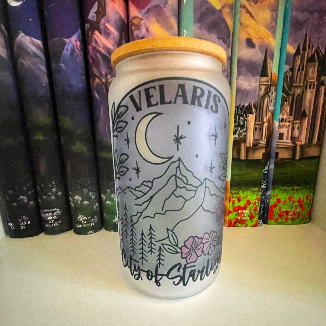 Velaris City of Starlight Starfall ACOTAR Glass | Smut Cup |iced Coffee ...