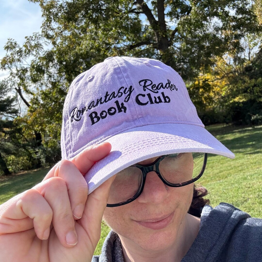 Romantasy Reader Book Club Embroidered Hat | Bookish Trucker Hat | Cute ...
