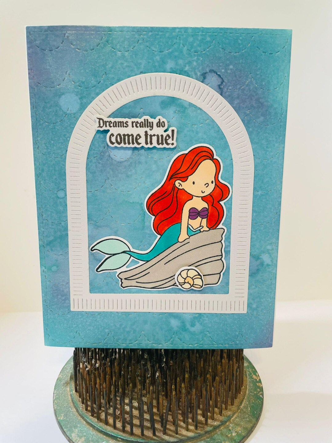 Handmade Little Mermaid Card - Disney Inpired Little Mermaid Card - Etsy