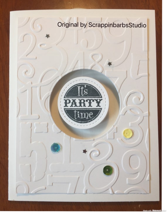 Birthday Card Happy Birthday Spinner Card Rotating Card - Etsy