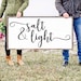 Salt and Light Sign, Salt and Light Sign, Salt and Light Wall Decor ...