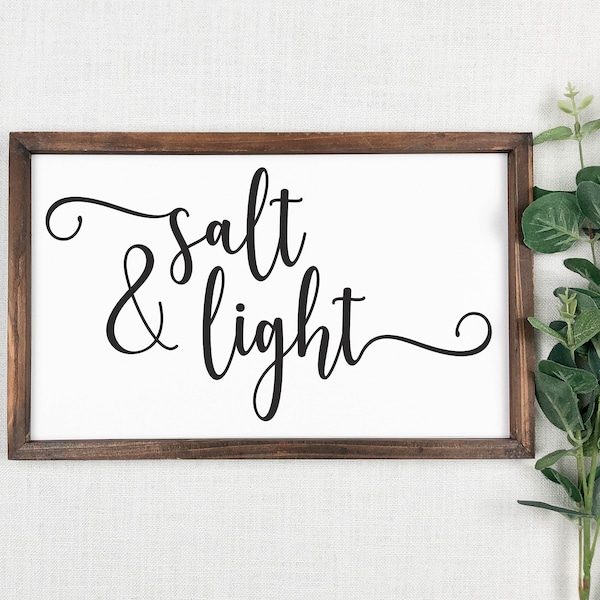 Salt and Light - Etsy
