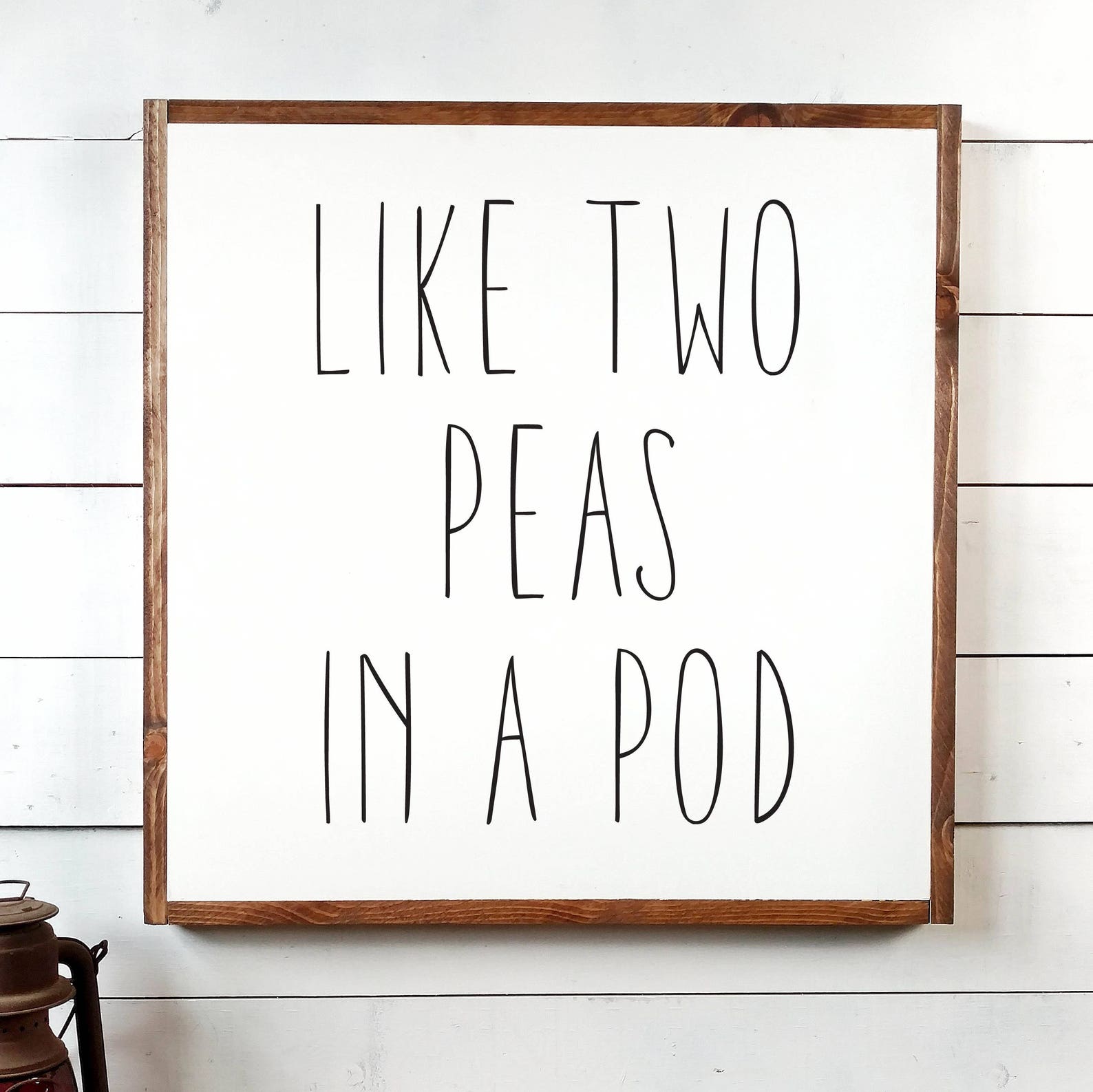 Two Peas Sign Two Peas in A Pod FREE SHIPPING Twins | Etsy