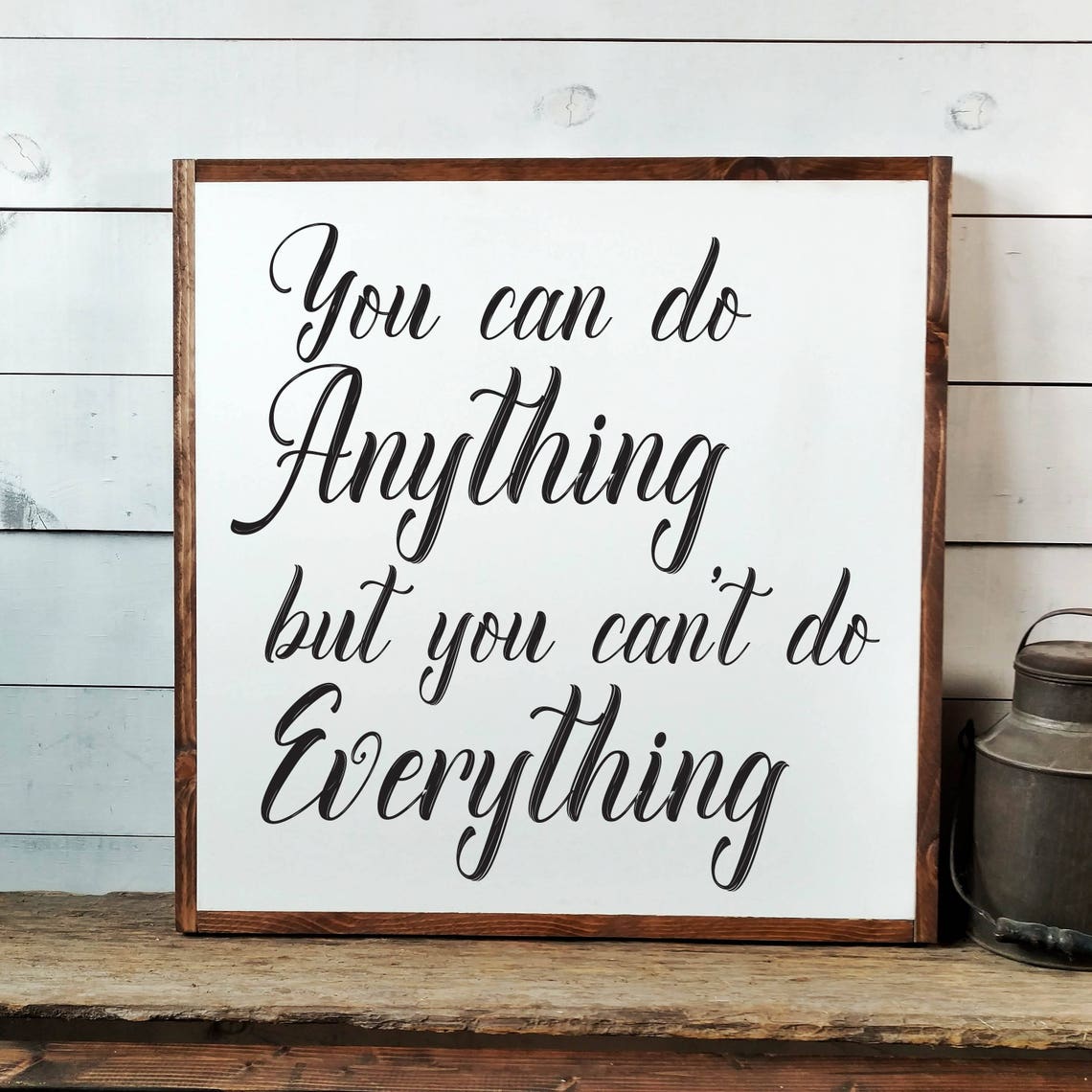 You Can Do Anything Sign FREE SHIPPING You Can Do Anything - Etsy