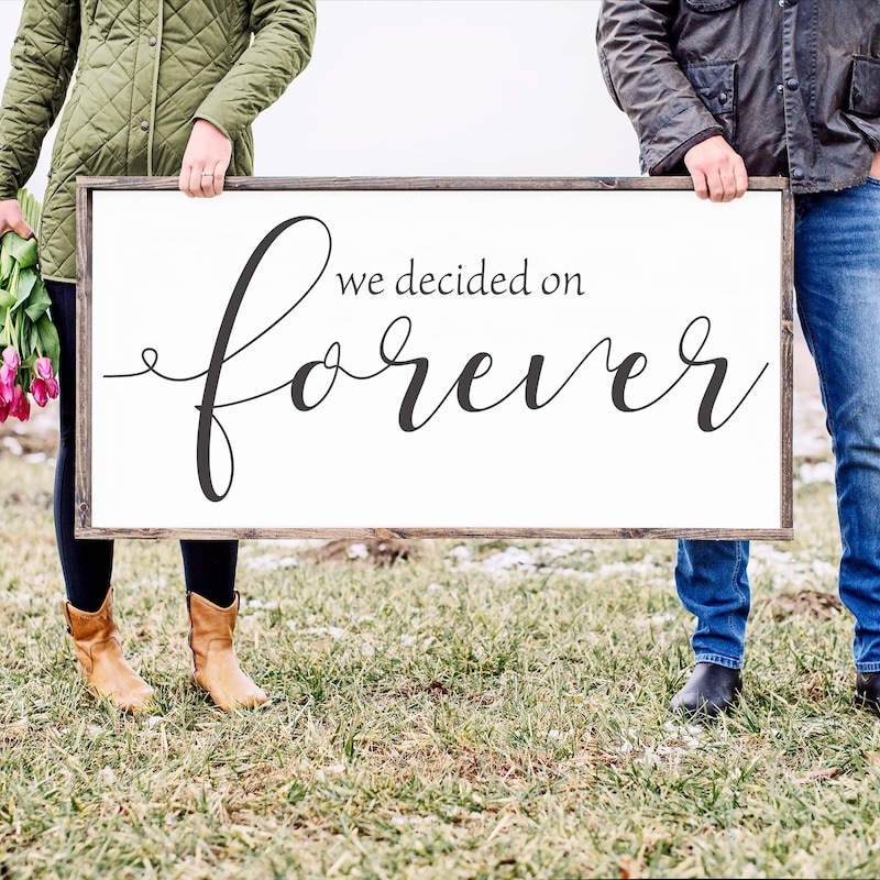 Forever Sign - Etsy